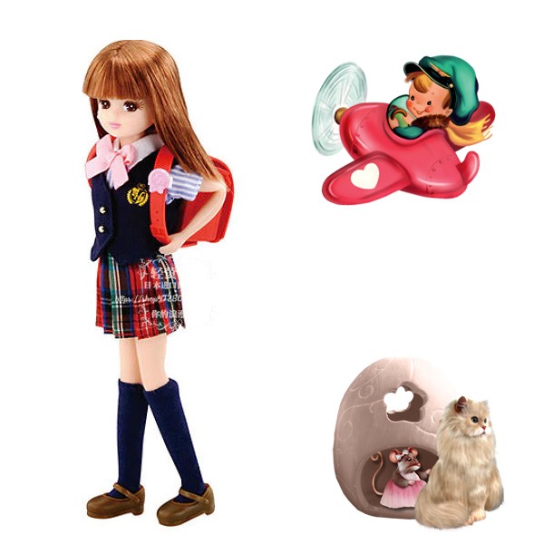 CARTABLE SAC A DOS SUMIKKOGURASHI MINIATURE POUPEE BJD LATI YELLOW ...