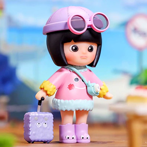 FIGURINE KAWAII MUI CHAN DRESSED UP & PLAY TRAVELLING MUI POP MART ...