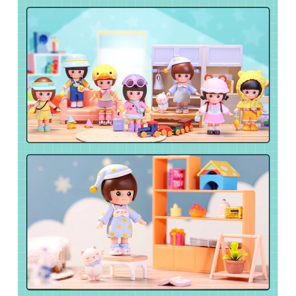 FIGURINE KAWAII MUI CHAN DRESSED UP & PLAY BUBBLING MUI POP MART ...
