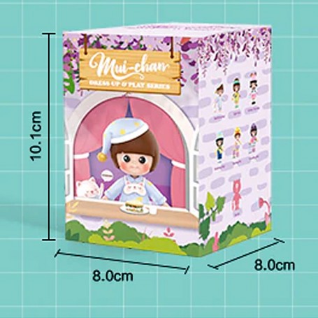 FIGURINE KAWAII POUPEE MUI CHAN DRESSED UP & PLAY SKATING MUI POP MART ...