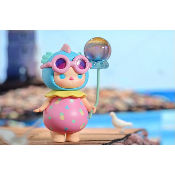 PUCKY DOLL SUMMER BABY MINIATURE POPMART FIGURINE OB11 STODOLL BJD LATI ...