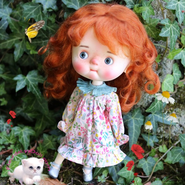 HAND MADE BONBON DRESS FOR QBABY BJD MONST HOLALA DOLLS BLYTHE OBITSU ...