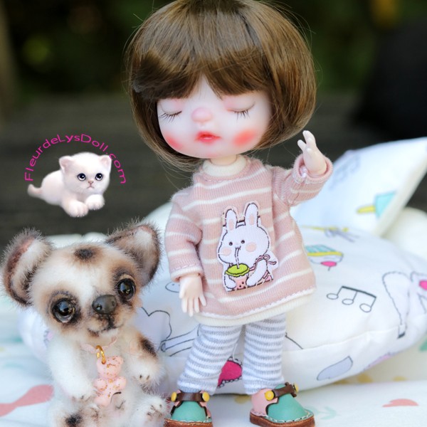 ARTIST DOLL OB11 LOLA DODO SLEEPER FULLSET SIZE STODOLL OB11 & AMYDOLL