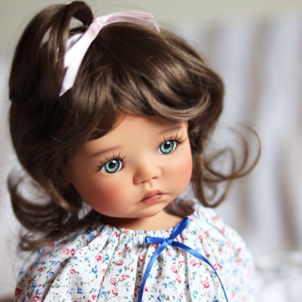 MONIQUE DOLL WIG CINDY BROWN 12/13 FOR BJD MEADOWDOLLS BIG SAFFI BAILEY ...