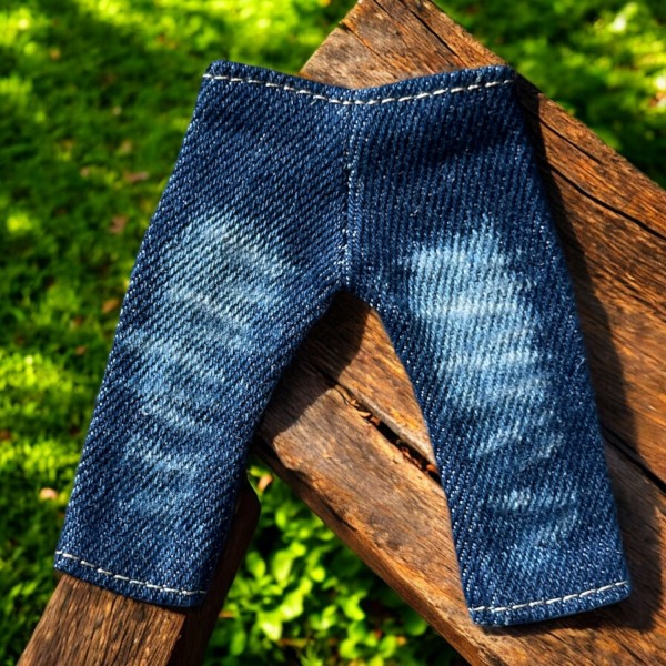 CUSTOM DENIM PANTS OUTFIT FOR BJD LATI YELLOW PUKIFEE TWINKLE ...