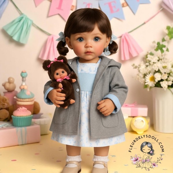 ADORABLE MINI KIKI MONCHHICHI PELUCHE 11 CM MINIATURE POUPEE ...