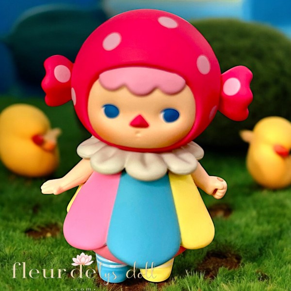 PUCKY DOLL SUMMER BABY FIGURINE POPMART MINIATURE DOLL STODOLL BJD LATI ...